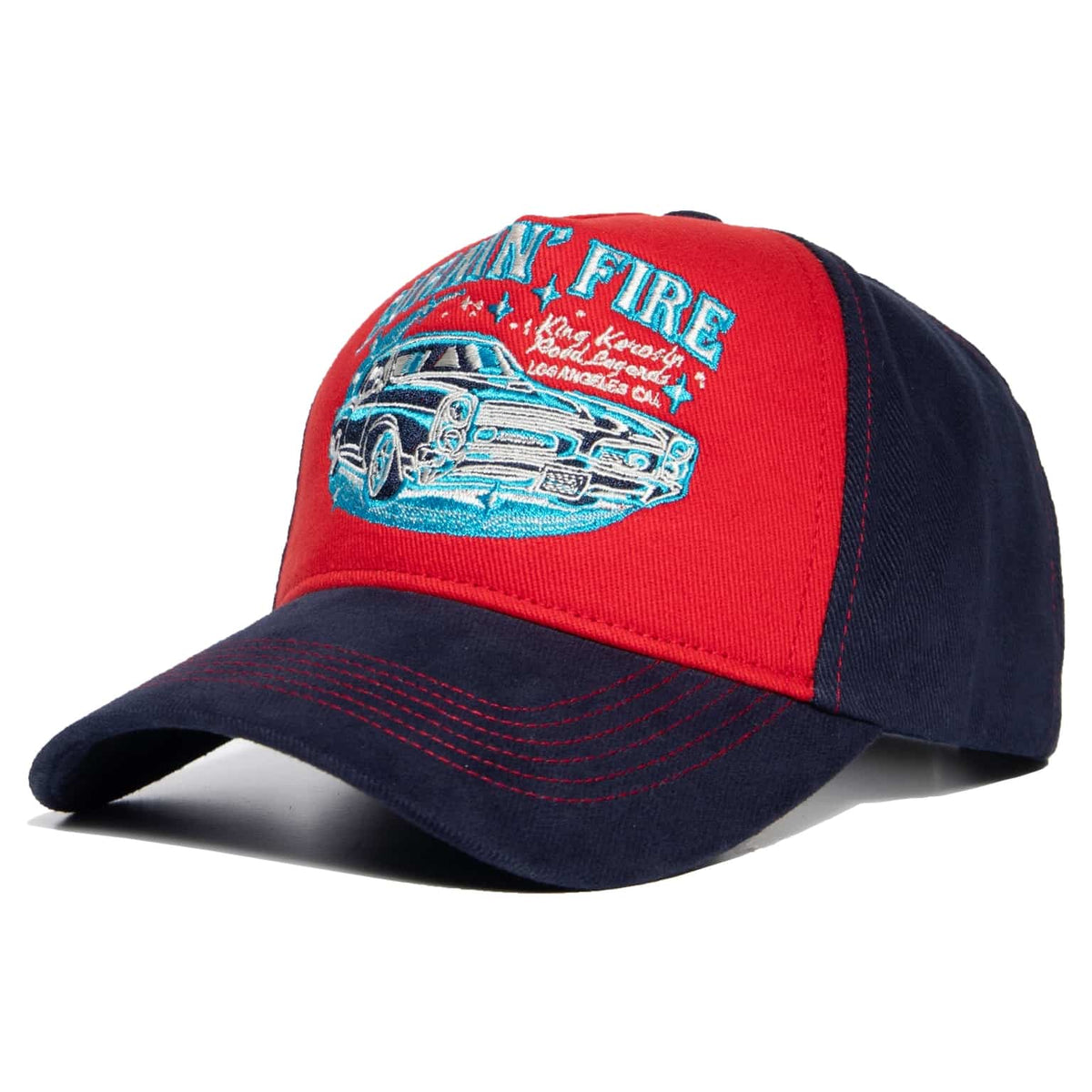 King Kerosin Cap Burning Fire — Rockabilly Fashion Gheena GmbH